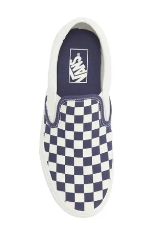 VANS Classic Slip-on Sneaker - Checkerboard Deep Twilight