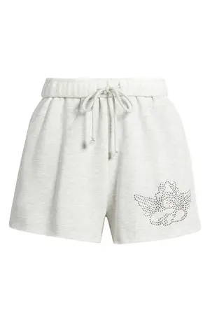 BOYS LIE 1-800 Basic Embellished Sweat Shorts