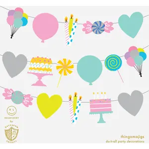 DAYDREAM SOCIETY It's A Birthday Decoration - Assorted Pre-pack