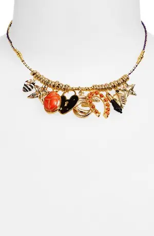 Gas Bijoux Bellagio Mixed Charm Choker Necklace
