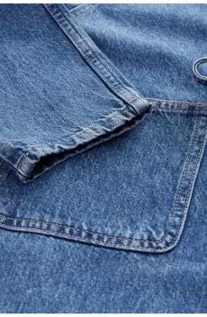 NEXT Front-tie Boxy Denim Jacket