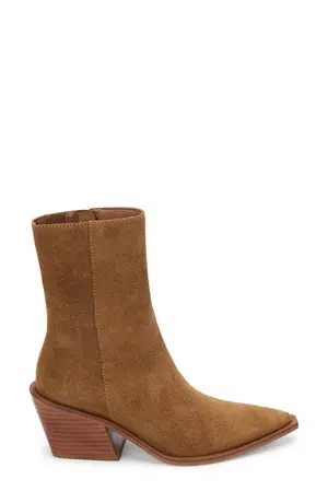 Matisse Cleo Pointed Toe Bootie - Bourbon