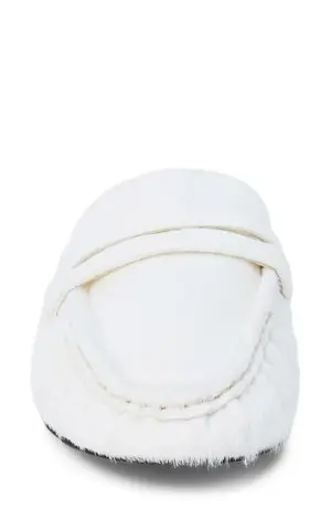 Matisse Porta Penny Loafer Mule - White