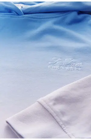 NEXT Ombré Hooded Sweatshirt - Blue