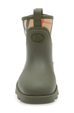 Burberry Marsh Stamp Short Rain Boot - Loch