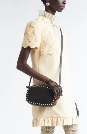 Valentino Garavani Rockstud Crossbody Camera Bag - Nero