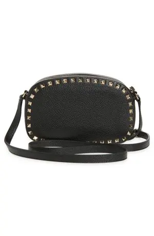 Valentino Garavani Rockstud Crossbody Camera Bag - Nero
