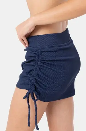 Roxy Ribbed Adjustable Skort