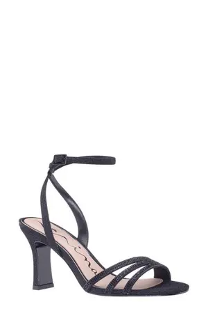 Nina Alfreda Ankle Strap Sandal - Black