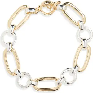 PANACEA Two-tone Link Bracelet
