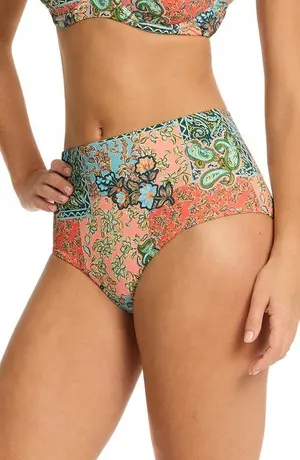 SEA LEVEL Java High Waist Bikini Bottoms