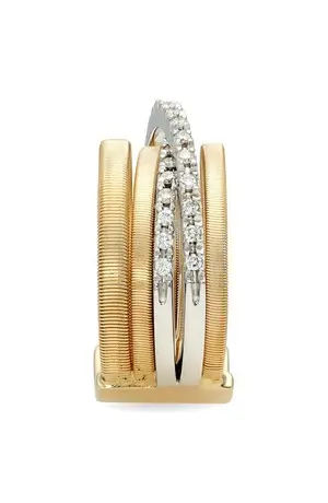 Marco Bicego Goa Diamond Coil Ring