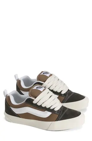 VANS Knu Skool Color Blocking Sneakers Brown Brown