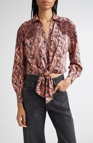 Cinq A Sept Fringe Tops