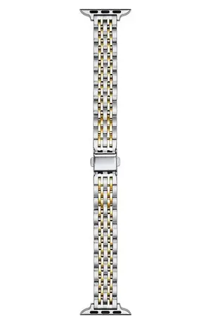 POSH TECH Stainless Steel Apple Watch® Watchband - Silver/gold