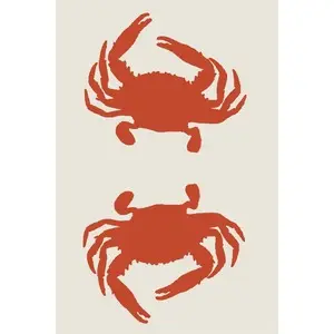 MAD MATS Double Crab Orange & Cream - Orange And Cream