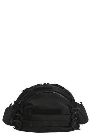 早い者勝ち　sacai belt bag Hike Tech Bum 25SS Sacai Tech Canvas Belt Bag In Black - 50% Off | Editorialist