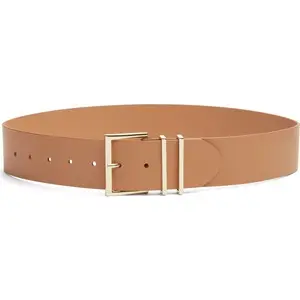 Nordstrom Leather Belt - Tan Macchiato