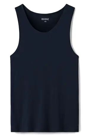 RHONE C.o.r. Ribbed Tank - True Navy