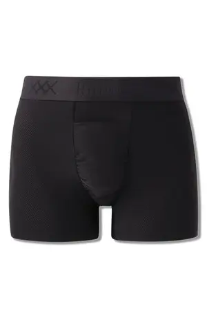 RHONE Active C.o.r. 4-inch Performance Boxer Trunks - Black