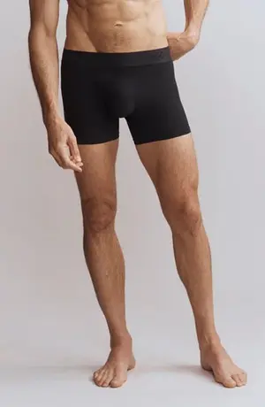 RHONE Active C.o.r. 4-inch Performance Boxer Trunks - Black