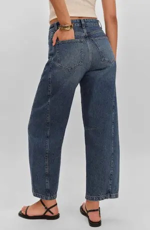 REFORMATION Tyler Ankle Barrel Leg Jeans