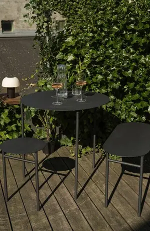 ZONE DENMARK Disc Portable Table - Black