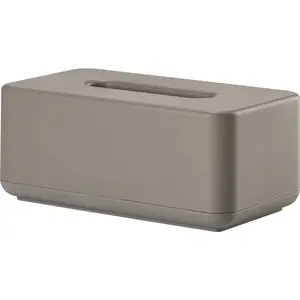 ZONE DENMARK Ume Rectangular Tissue Box Taupe