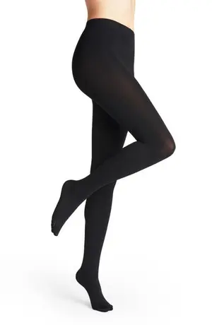 Falke Pure Opaque Tights - Black