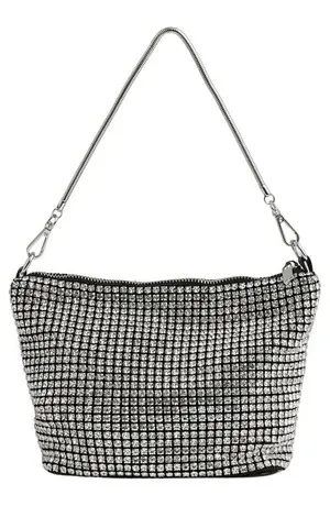 REISS Leah Crystal Convertible Clutch