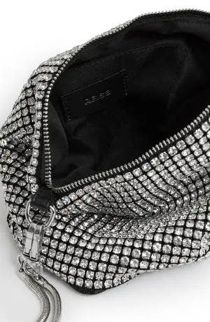 REISS Leah Crystal Convertible Clutch