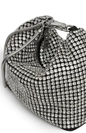 REISS Leah Crystal Convertible Clutch