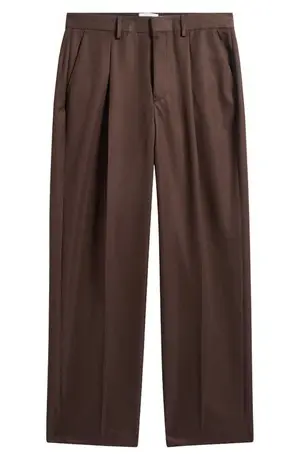 Topman Wide Leg Suit Trousers