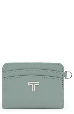 Tumi Belden Leather Card Case - Thyme