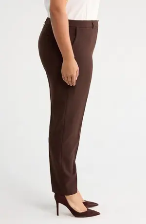 TAHARI ASL Classic Crepe Trousers