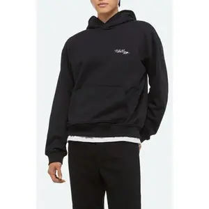 Helmut Lang Drop Shoulder Sweatshirts Hoodies For Men