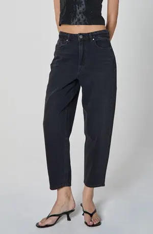 UNPUBLISHED Taylor Trip High-waist Barrel Leg Jeans