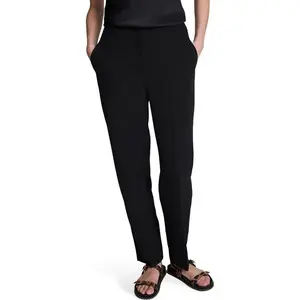 KENNETH COLE Luxe Twill Straight Leg Pants