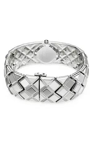 SWAROVSKI Curiosa Bangle Bracelet Watch - Silver