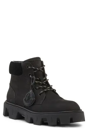 Moncler Lug Sole Boots For Men