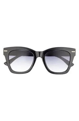AIRE Intergalactic 50mm Square Sunglasses - Black