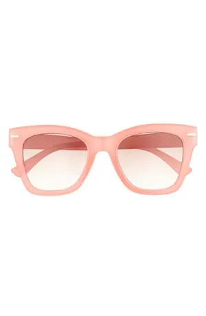 AIRE Intergalactic 50mm Square Sunglasses - Coral
