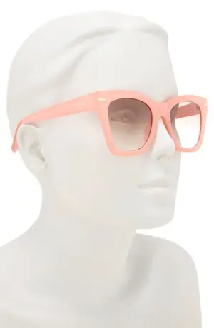 AIRE Intergalactic 50mm Square Sunglasses - Coral
