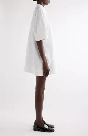 Givenchy A-line Cotton Poplin Minidress