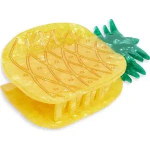 SOLAR ECLIPSE Pineapple Claw Clip - Yellow