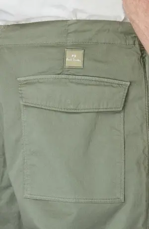 Paul Smith Stretch-cotton Cargo Pants