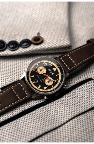 AVI-8 Hawker Hurricane Chronograph Strap Watch