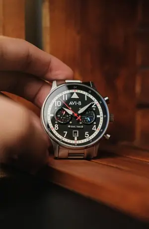 AVI-8 Hawker Hurricane Chronograph Bracelet Watch