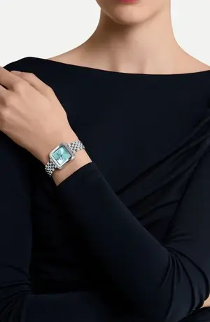 Furla Heritage Minty Dial Square Bracelet Watch - Silverone