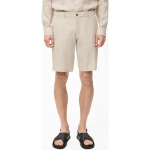 Mango Slim Leg Shorts For Men